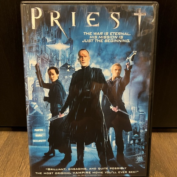 Sony | Media | Priest Movie Dvd With Case | Poshmark